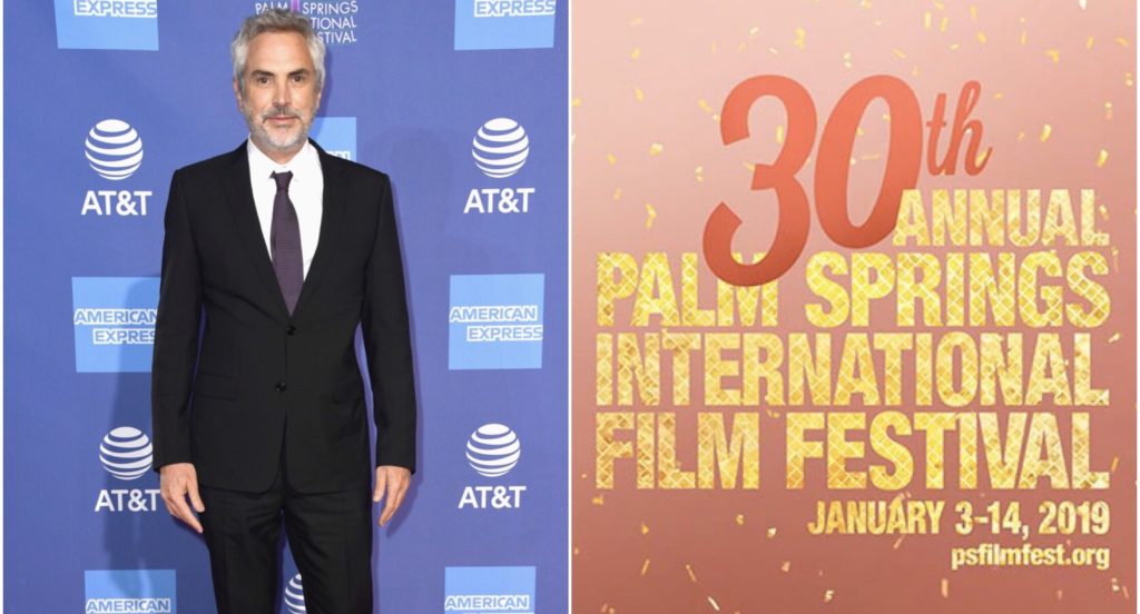 'Roma' director Alfonso Cuarón appears on Palm Springs film fest red carpet - Harold Matzner
